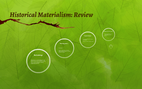 Historical Materialism: Review by Bruce Nelson on Prezi