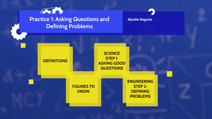 Asking Questions and Defining Problems by Abrelle Negrete on Prezi