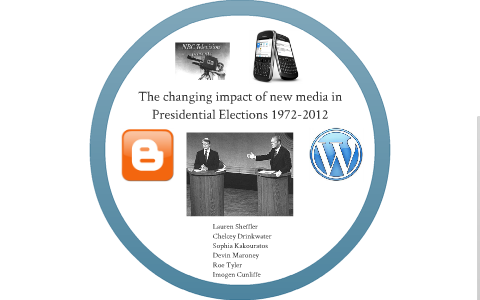 The changing impact of new media in Presidential Elections 1972-2012 by ...