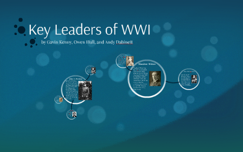 Key Leaders of WWI by gavin kenny on Prezi