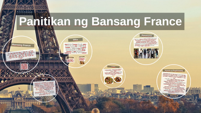 Panitikan ng Bansang France by Gwyneth Mungcal on Prezi