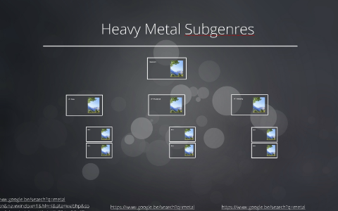 Heavy Metal Subgenres by Sandiya Weynants on Prezi