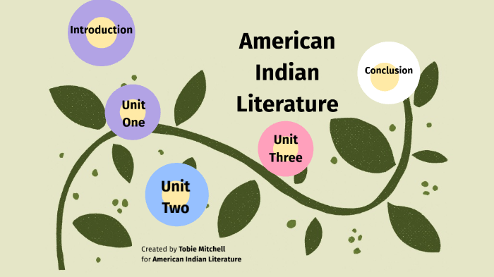American Indian Literature Analysis by Tobie Mitchell on Prezi