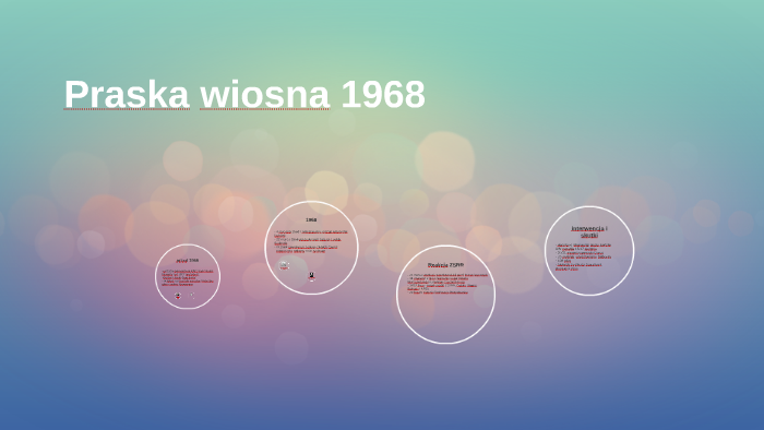 Praska wiosna 1968 by Olivia Namiota on Prezi