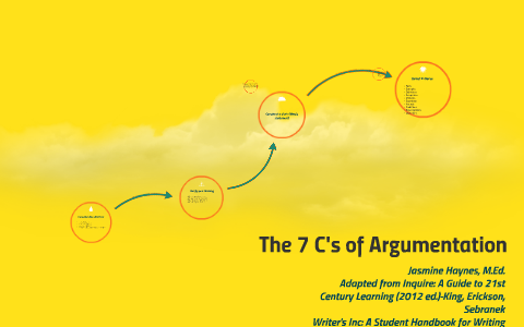 The 7 C's of Argumentation by Jasmine Haynes on Prezi