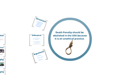 Persuasive Presentation Assignment - Death Penalty by JC de Goffau on Prezi