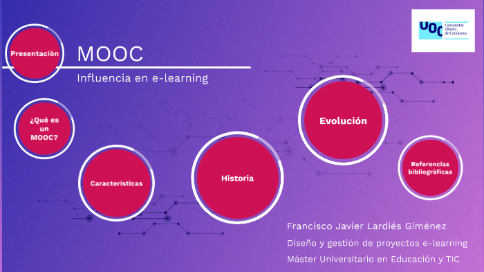 ¿Qué son los MOOC? by Francisco Javier Lardiés Giménez on Prezi
