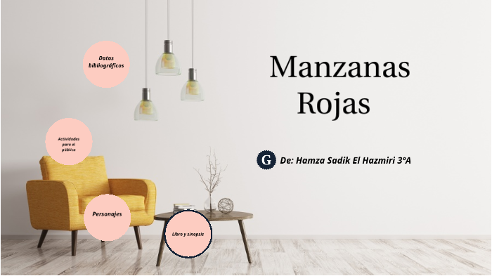 Presentación del libro Manzanas Rojas by hamza saddik on Prezi