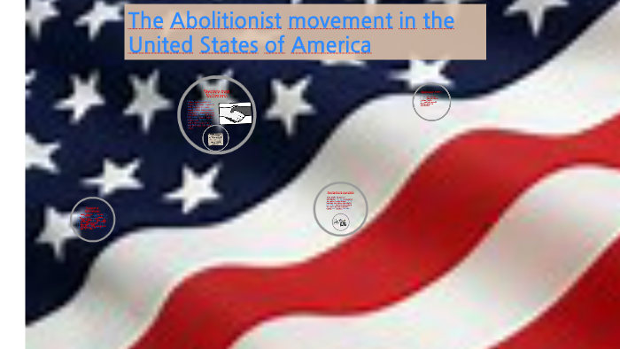 The Abolitionist movement in the United States of America by Alexander ...