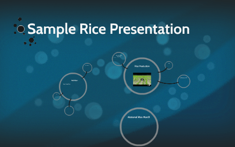 Sample Rice Presentation by Ilene Smith on Prezi