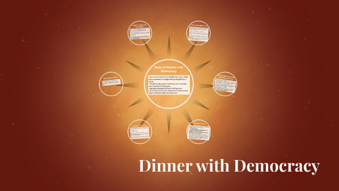 Dinner with Democracy by on Prezi