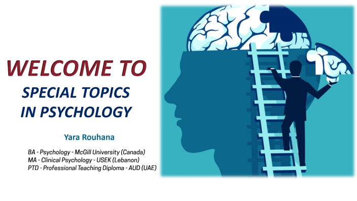 Psychology Elective Course by Yara Rouhana on Prezi