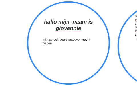 hallo mijn naam is giovannie by giovannie slotboom on Prezi