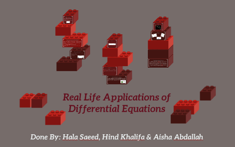 Real Life Applications of Differential Equations by hind alshamsi on Prezi