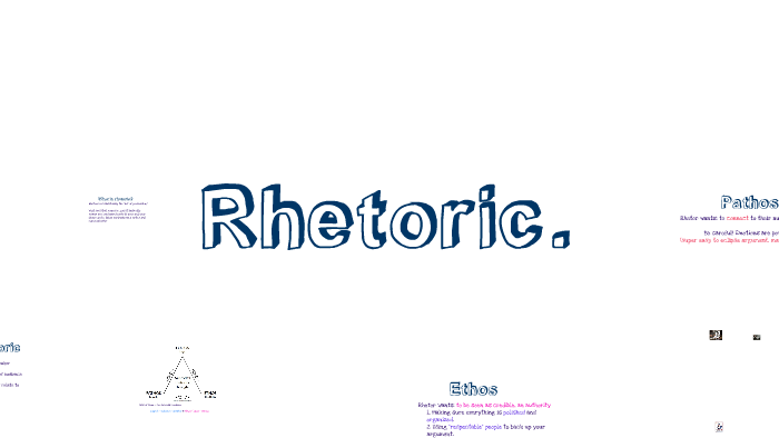 Rhetoric: Logos, Ethos, Pathos by Taylor Holbrook on Prezi
