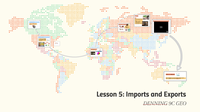 Lesson 5: Imports and Exports by Rachel Denning