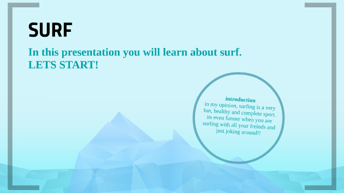 SURF by on Prezi
