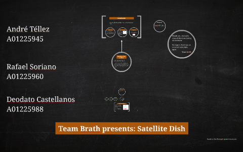 Team Brath presents: Satellite Dish by Deodato Castellanos on Prezi