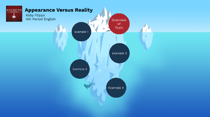 Appearance Versus Reality by Koby Flippo on Prezi