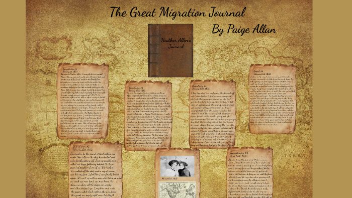 The Great Migration Journal by Paige Allan on Prezi