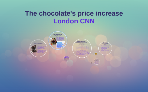The chocolate's price increases by on Prezi