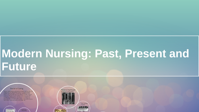Modern Nursing: Past, Present and Future by Kathi cosimati on Prezi