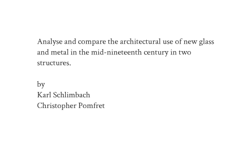 19th Century Glass & Steel Timeline by Chris Pomfret on Prezi