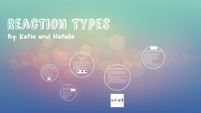 Reaction Types by Natalie Lawrence on Prezi