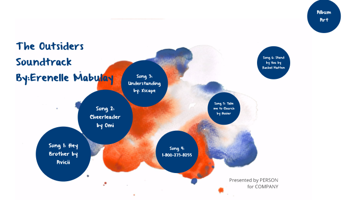 The Outsiders Soundtrack by Erenelle Mabulay on Prezi