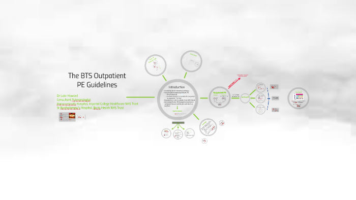 The BTS Outpatient PE Guidelines by Luke Howard on Prezi