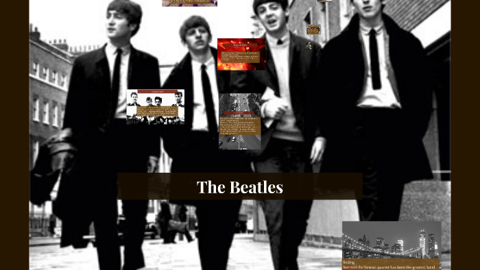 history the beatles by on Prezi