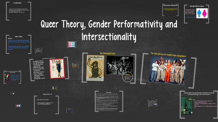 Queer Theory, Gender Performativity and Intersectionality by Sydney ...