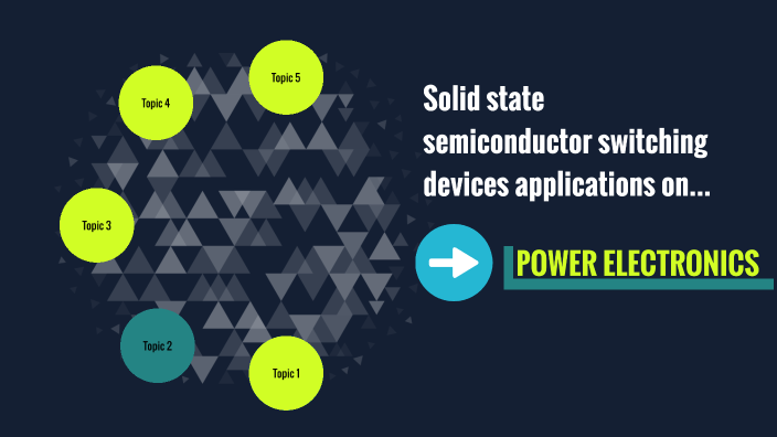 Solid State Semiconductor Switching Devices applications on Power ...