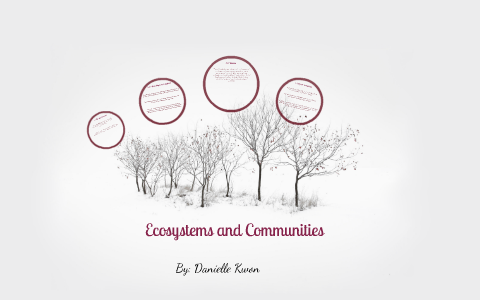 Chapter 4: Ecosystems and Communities. by Danielle Kwon on Prezi