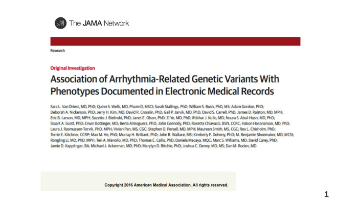 EMR- Arrhythmia Variants by Jafar Hasbullah