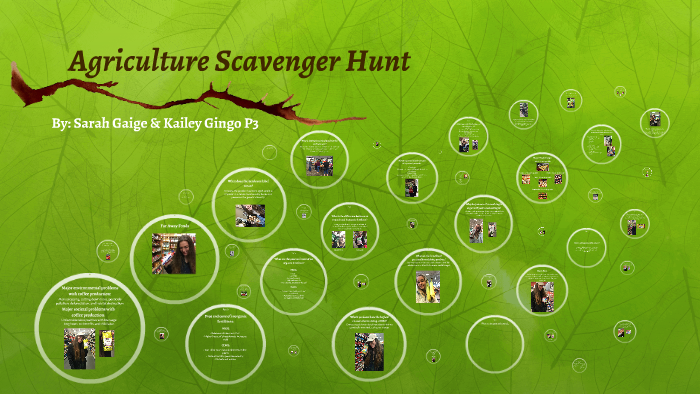 Agriculture Scavenger Hunt by kailey G on Prezi