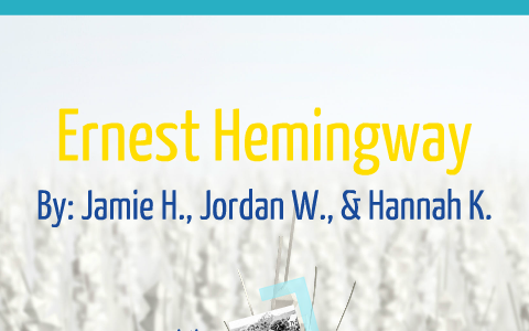 Ernest Hemingway - "The Killers" by Jamie Shablam on Prezi