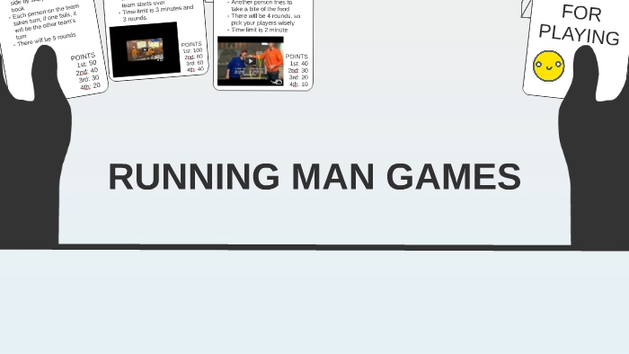 RUNNING MAN GAMES by Tracy To on Prezi