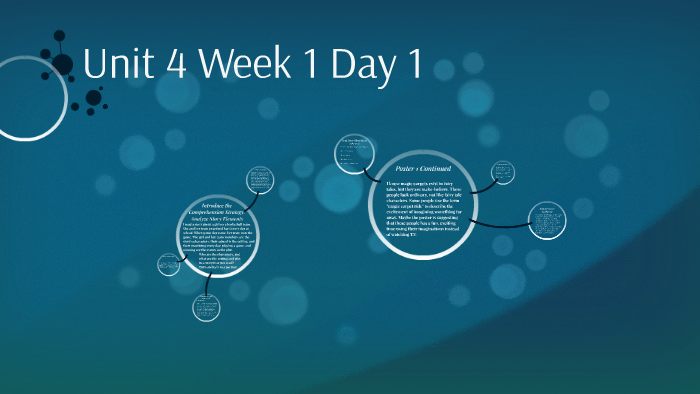 Unit 4 Week 1 Day 1 by Dana Myers on Prezi