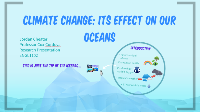 Climate Change: Its Affect On Our Oceans by Jordan Cheater on Prezi