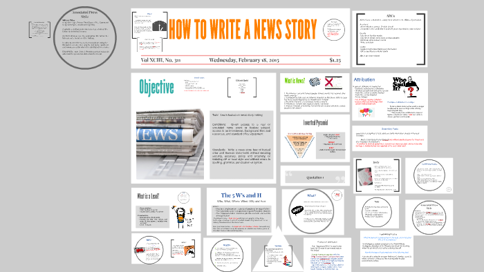 HOW TO WRITE A NEWS STORY by Jessica Littlejohn on Prezi