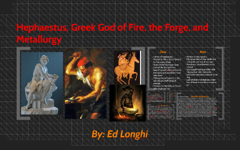 Hephaestus, Greek God of Fire, the Forge, and Metallurgy by Ed Longhi ...
