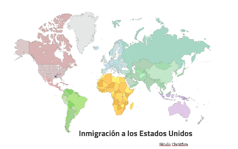 Inmigración a los Estados Unidos by Nora Christensen