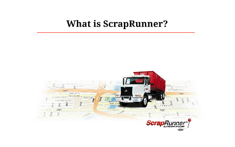 Scrap Runner by Cole Hirapara on Prezi
