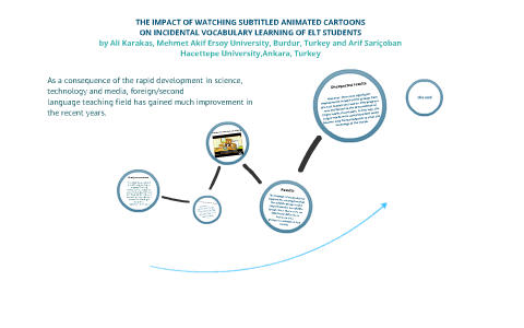 THE IMPACT OF WATCHING SUBTITLED ANIMATED CARTOONS ON INCIDENTAL ...