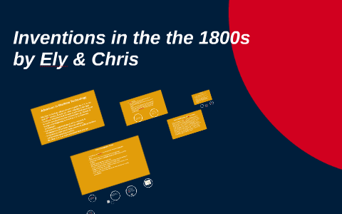 Inventions in the the 1800s by on Prezi