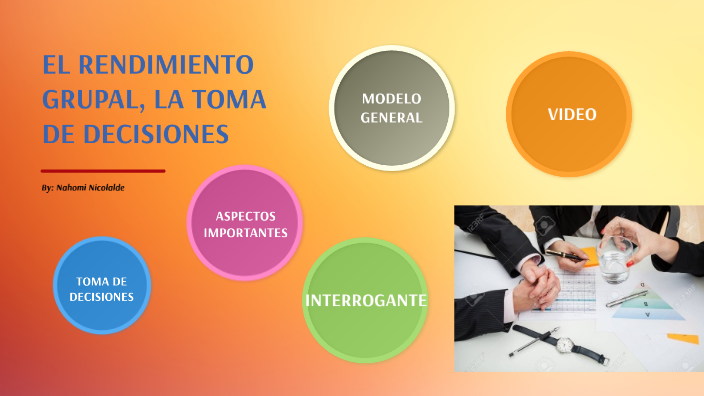 EL RENDIMIENTO GRUPAL, LA TOMA DE DECISIONES by Nahomi Nicolalde on Prezi