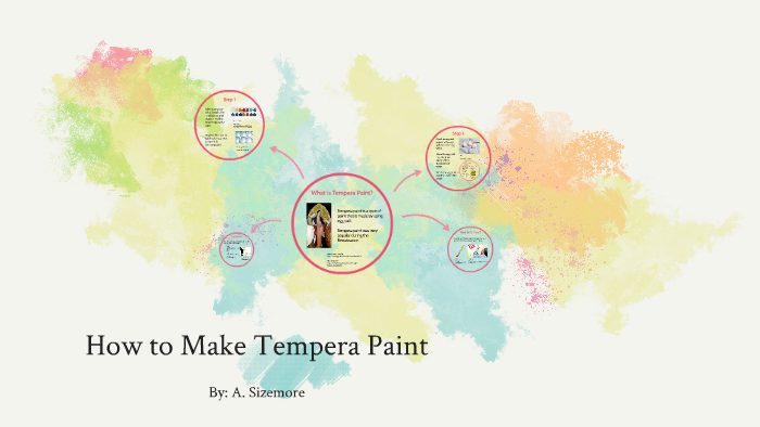 How to Make Tempera Paint by