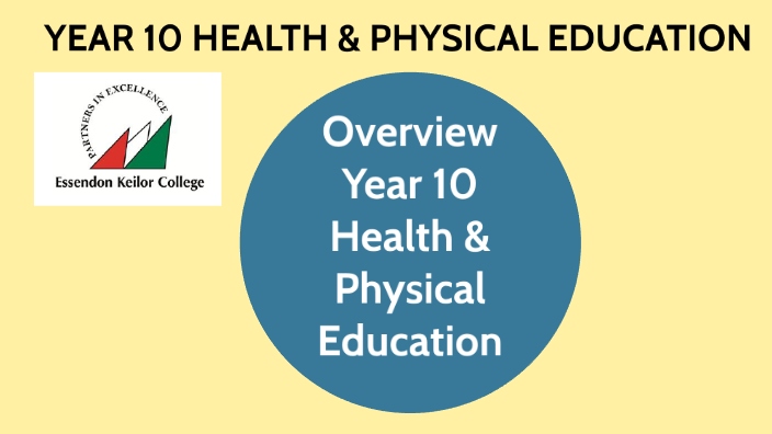 YEAR 10 HEALTH & PHYSICAL EDUCATION by Sena Gonen on Prezi
