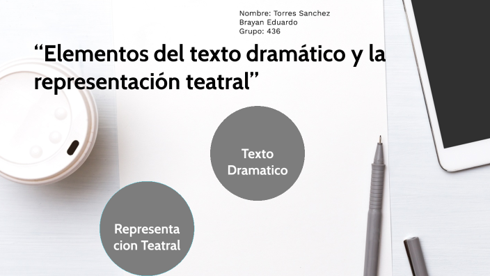 “Elementos del texto dramático y la representación teatral” by BRAYAN ...